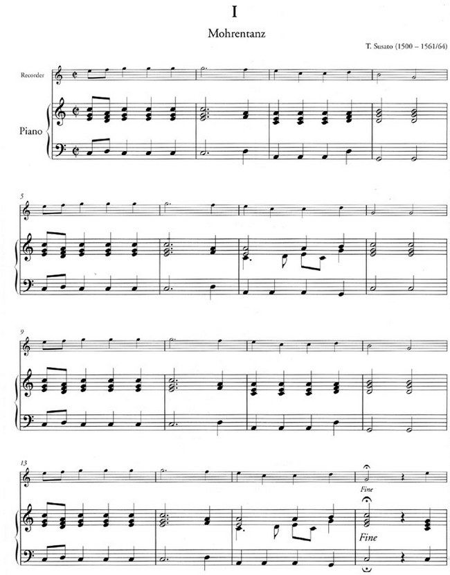 Album I / 7 Easy Pieces for Descant Recorder and Basso continuo (1R)(S ...